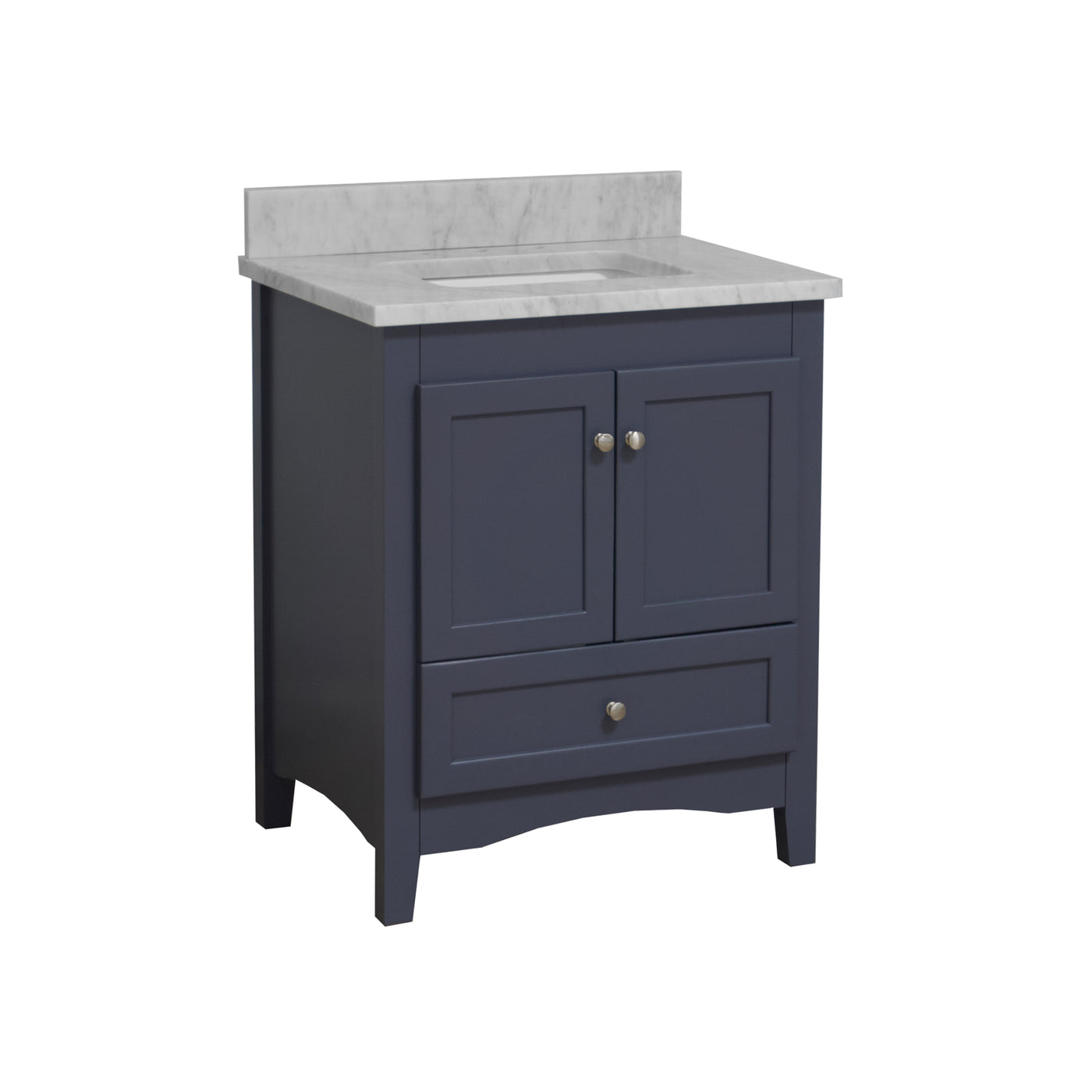 30-inch Bathroom Vanities | Solid Wood Construction – KitchenBathCollection