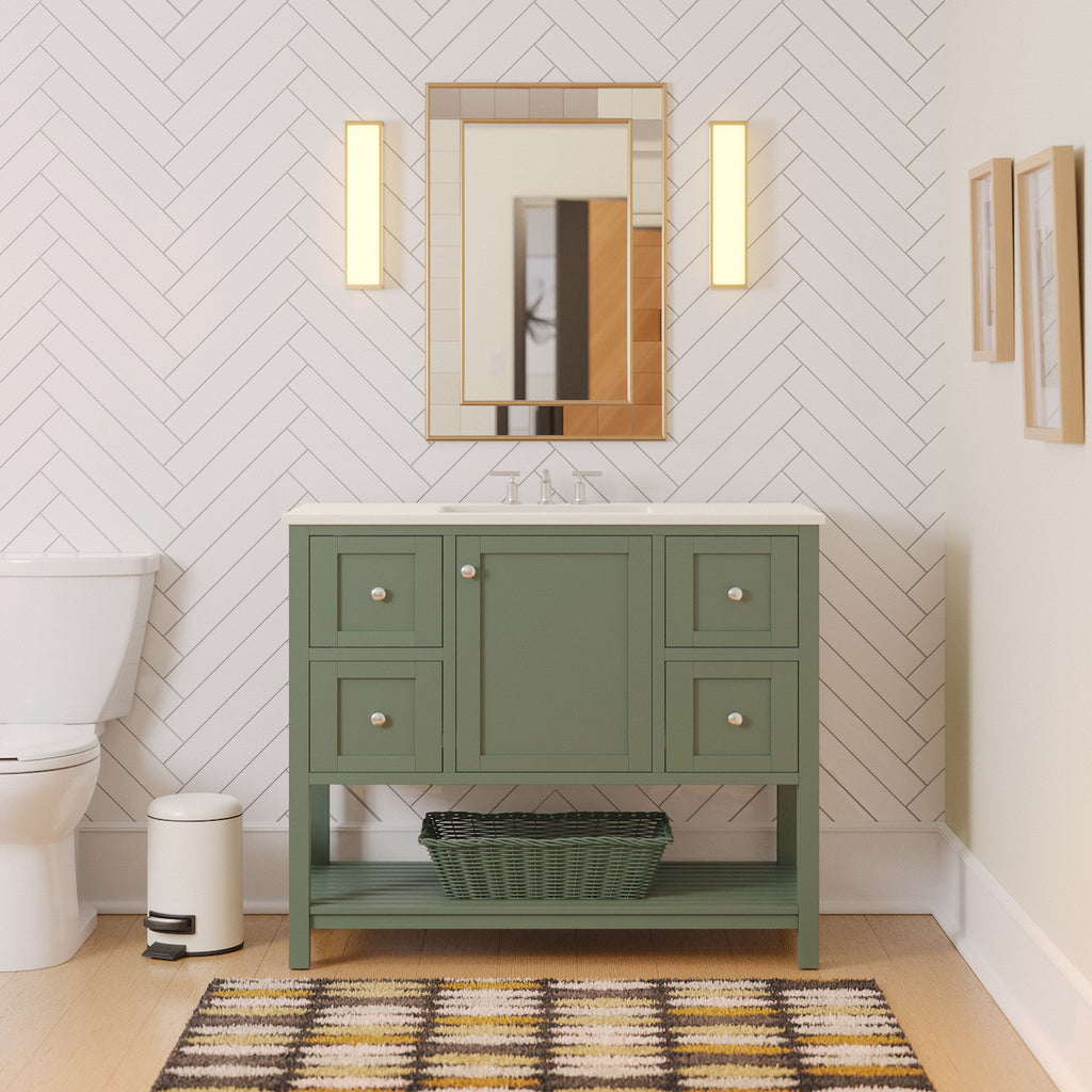 Lakeshore 42-inch Bathroom Vanity – KitchenBathCollection
